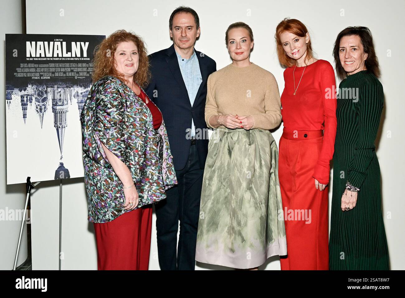 New York, USA. 30th Jan, 2025. (L-R) Melanie Miller, Christo Grovez ...