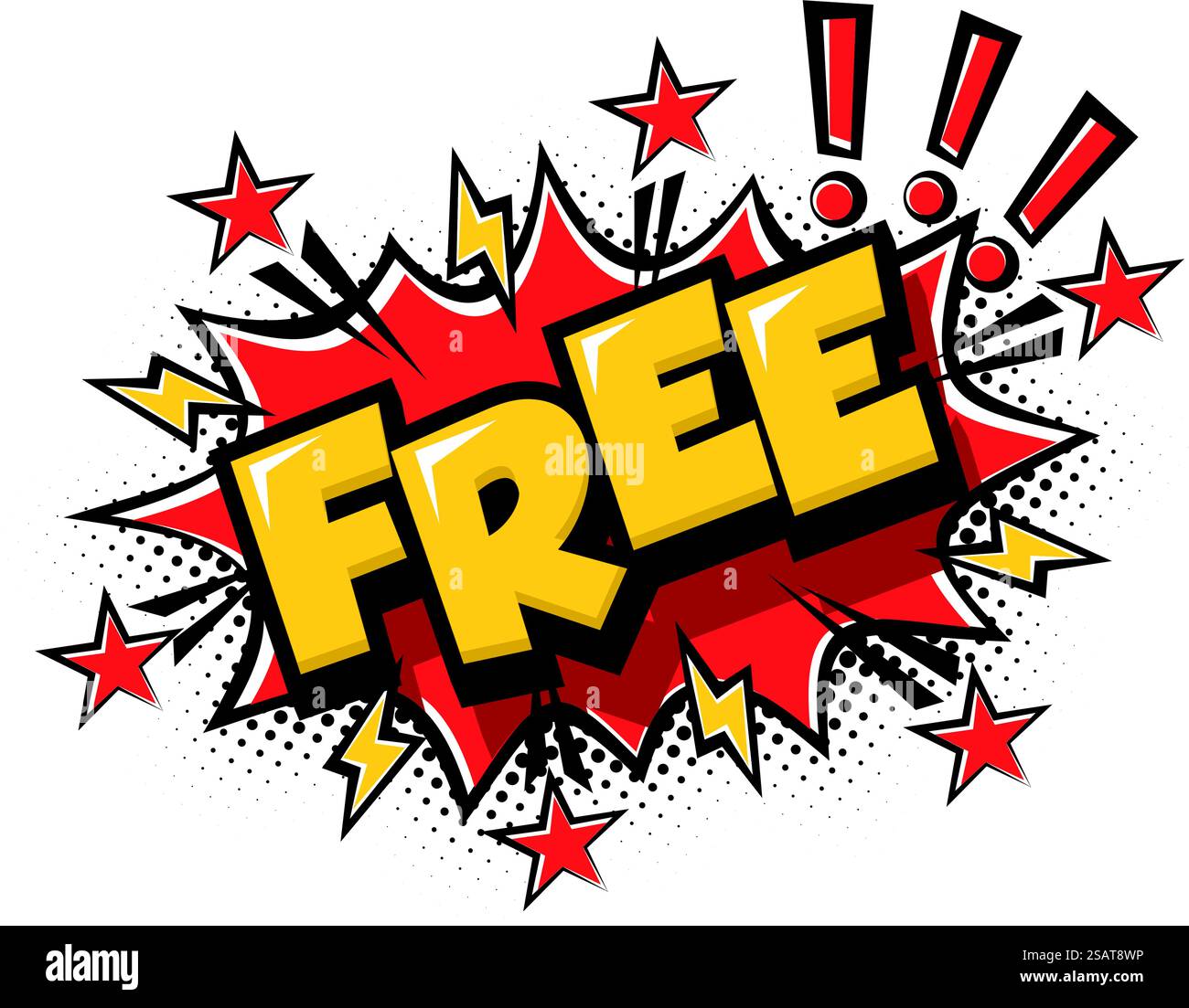 Free - Comic book style word in speech bubble with bomb explosive and ...