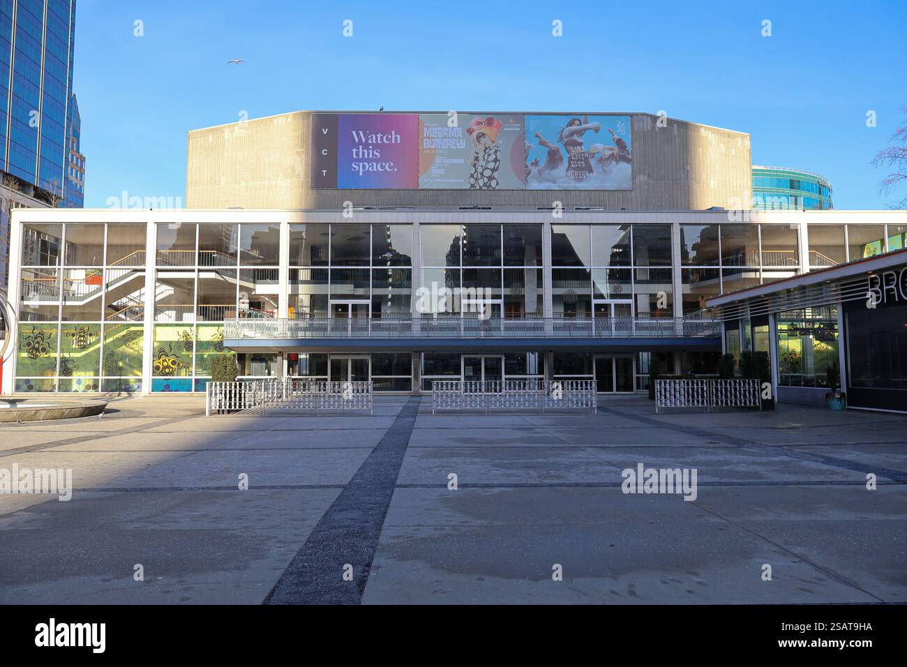 Queen Elizabeth Theatre, opened in 1959, is the home of the Vancouver ...