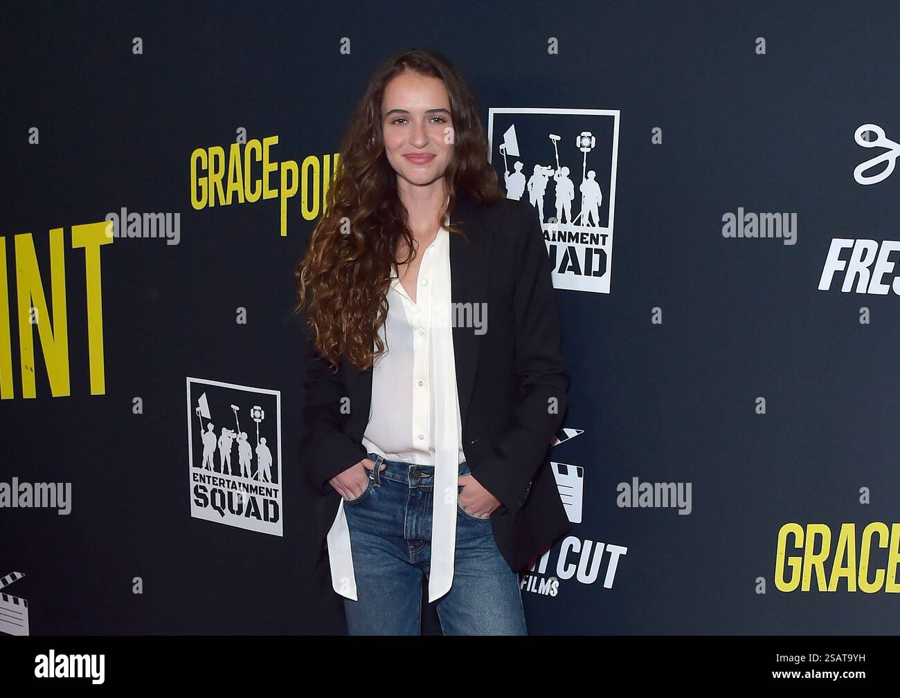 Los Angeles, USA. 30th Jan, 2025. Harlan Drum arriving at the “Grace Point” premiere held at ...