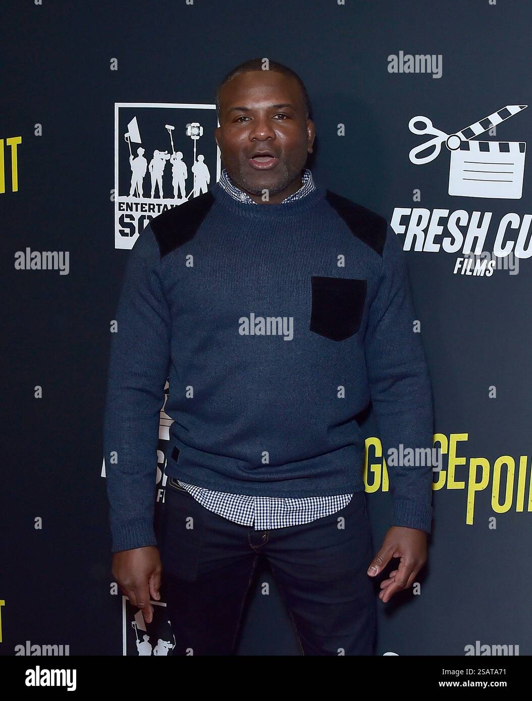 Los Angeles, USA. 30th Jan, 2025. Din Thomas arriving at the “Grace ...