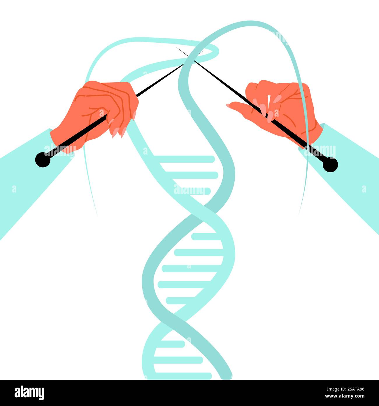 Process of molecular cloning, editing modification dna, laboratory of ...