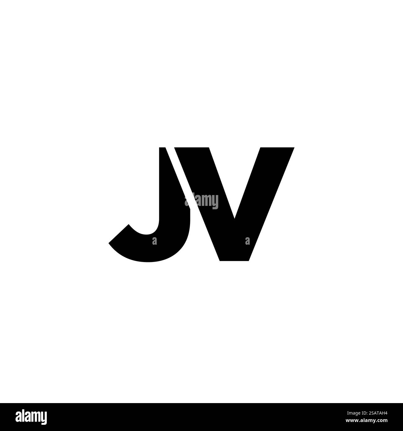 Minimal j v logo hi-res stock photography and images - Alamy