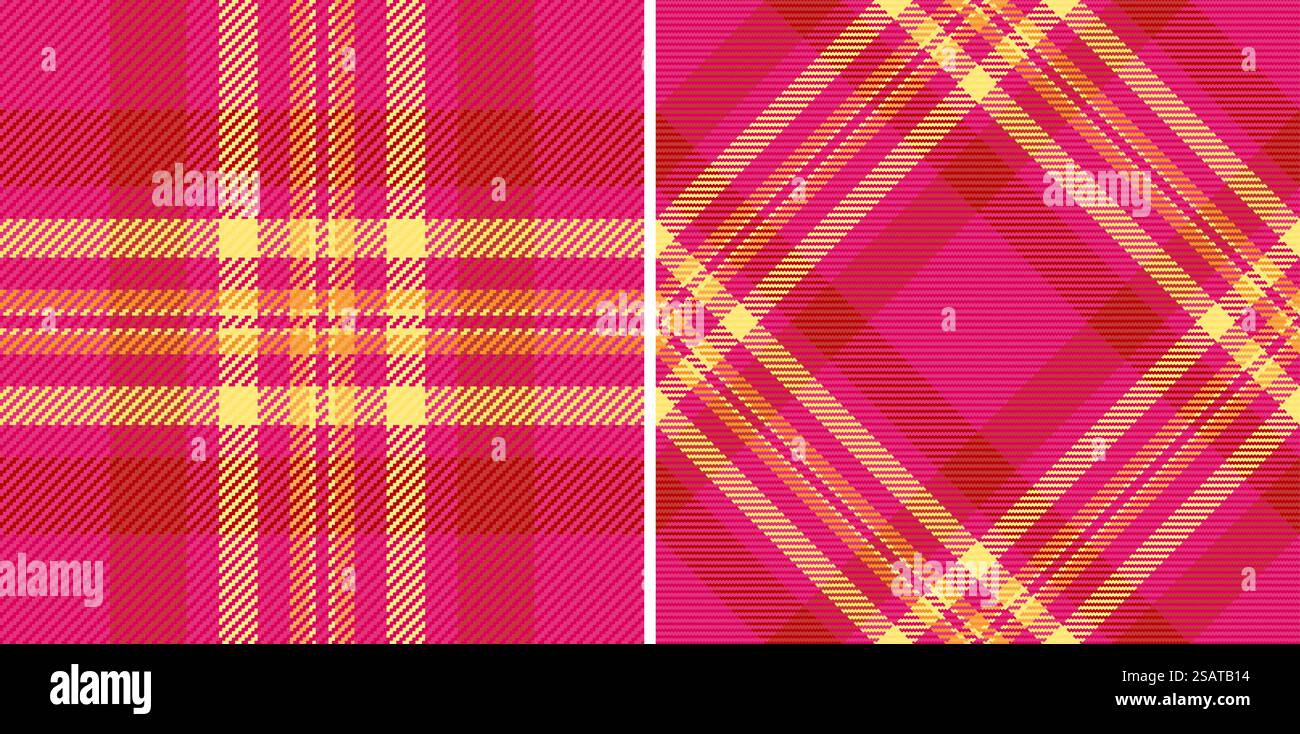 Pattern fabric texture of background tartan textile with a check vector ...