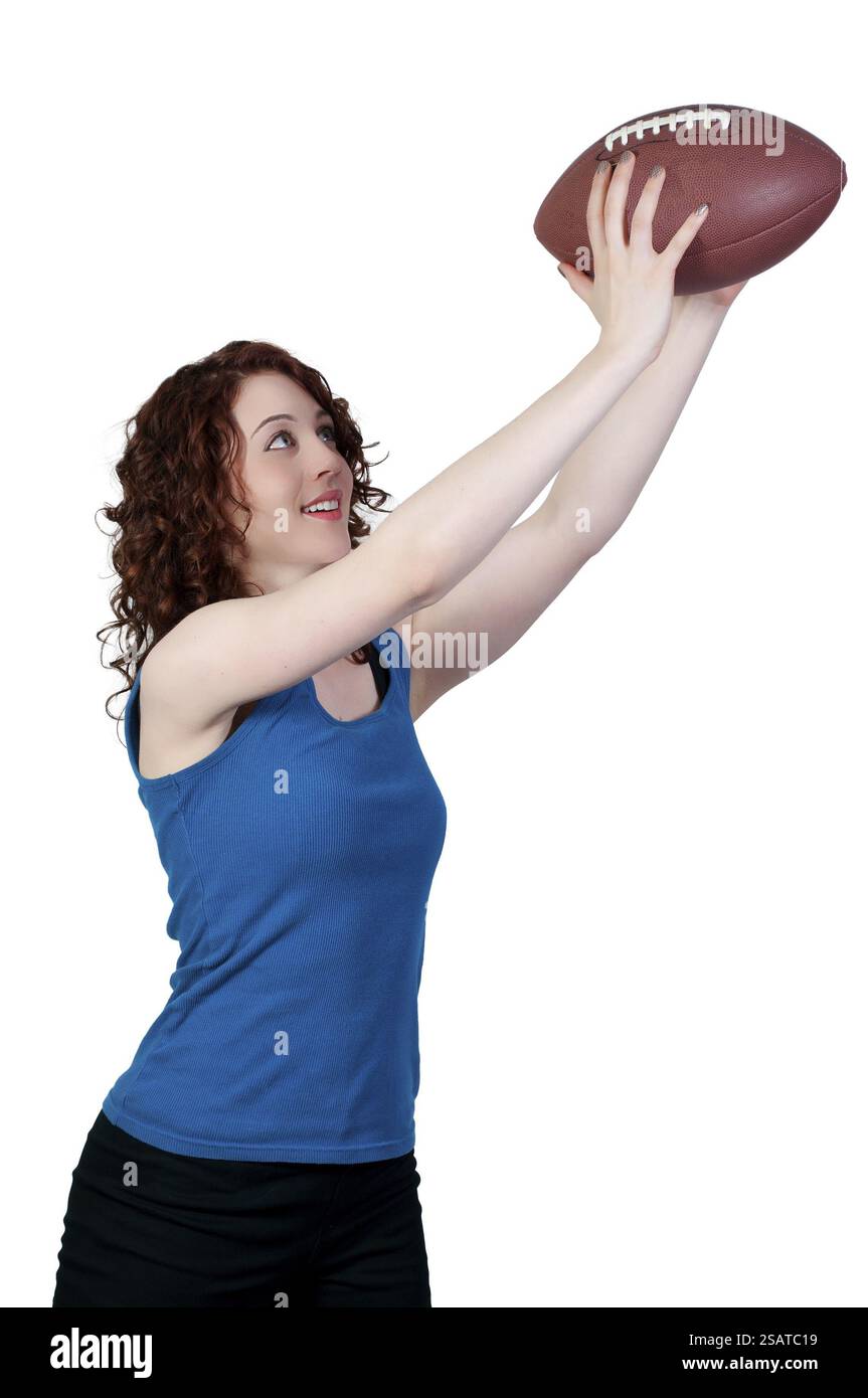 Catching soccer ball Cut Out Stock Images & Pictures - Alamy