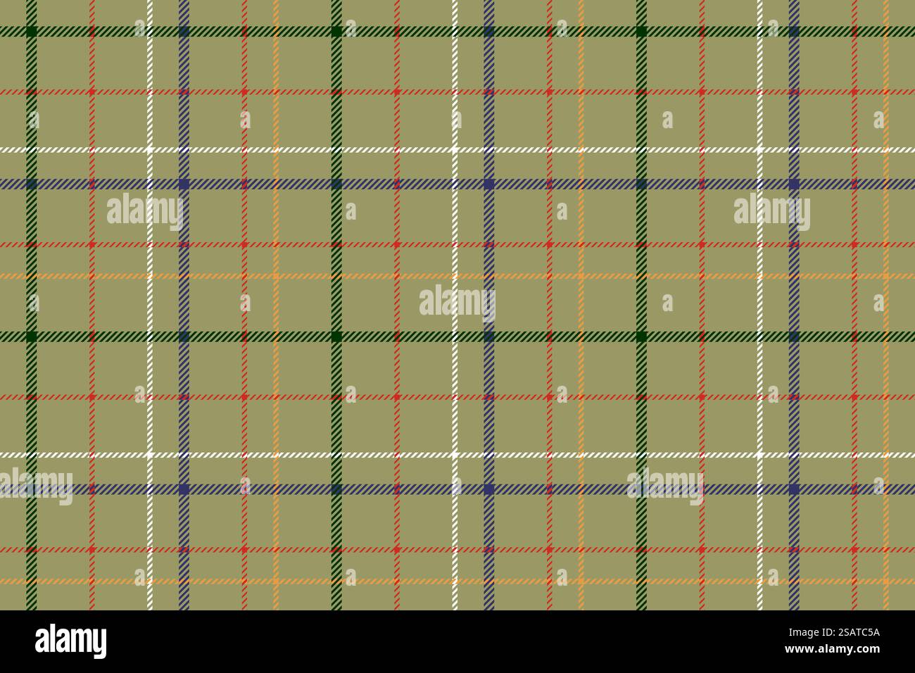 Checkered fabric texture seamless background. Vector illustration. Flat ...
