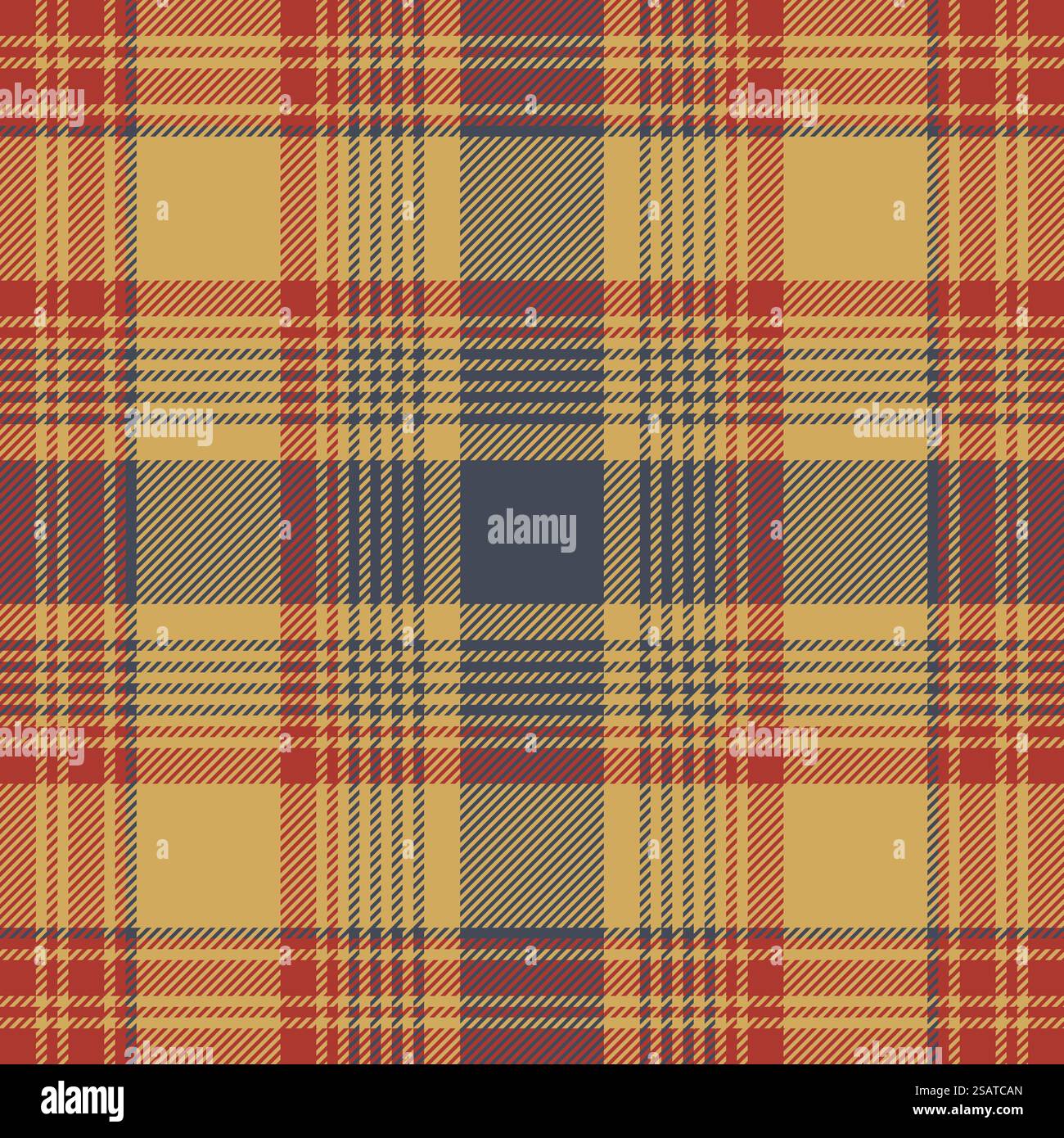 Red blue tartan fabric texture seamless pattern. Vector illustration ...