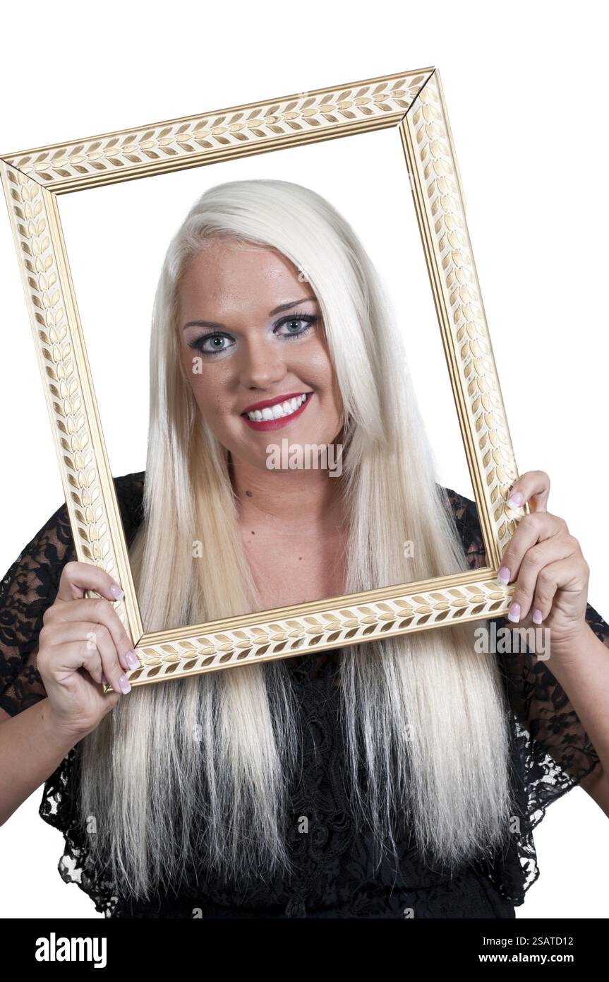 Ornate embellishments framing hi-res stock photography and images - Alamy