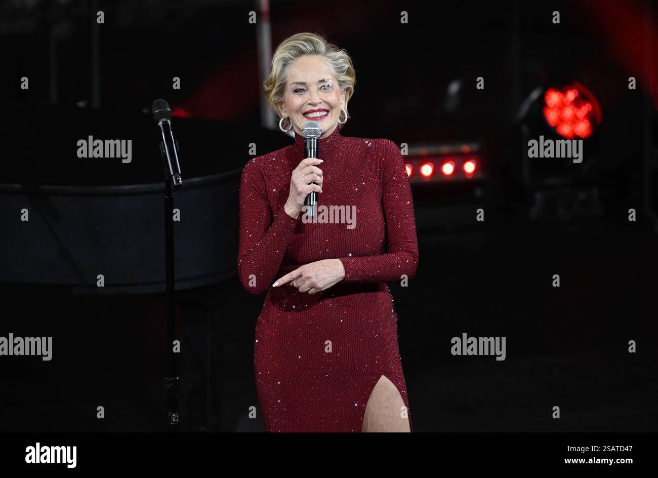 Sharon Stone hosts the American Heart Association's Go Red for Women ...