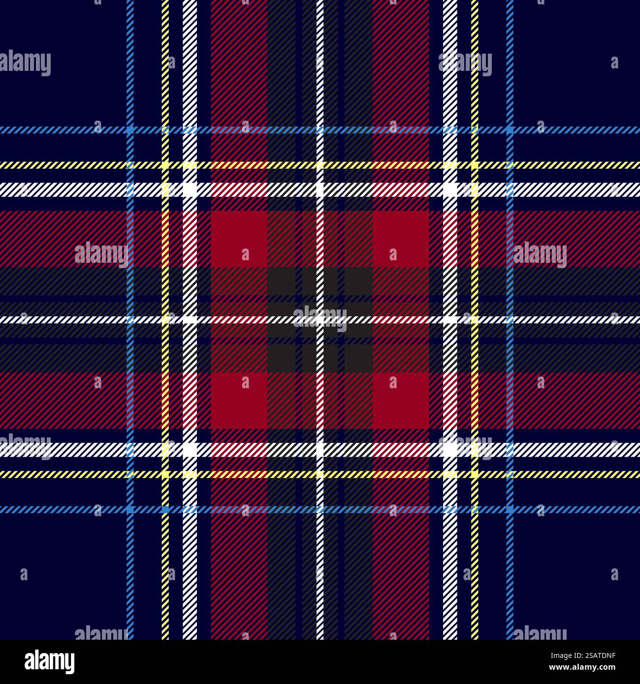 Blue red check plaid texture seamless pattern Stock Vector Image & Art ...