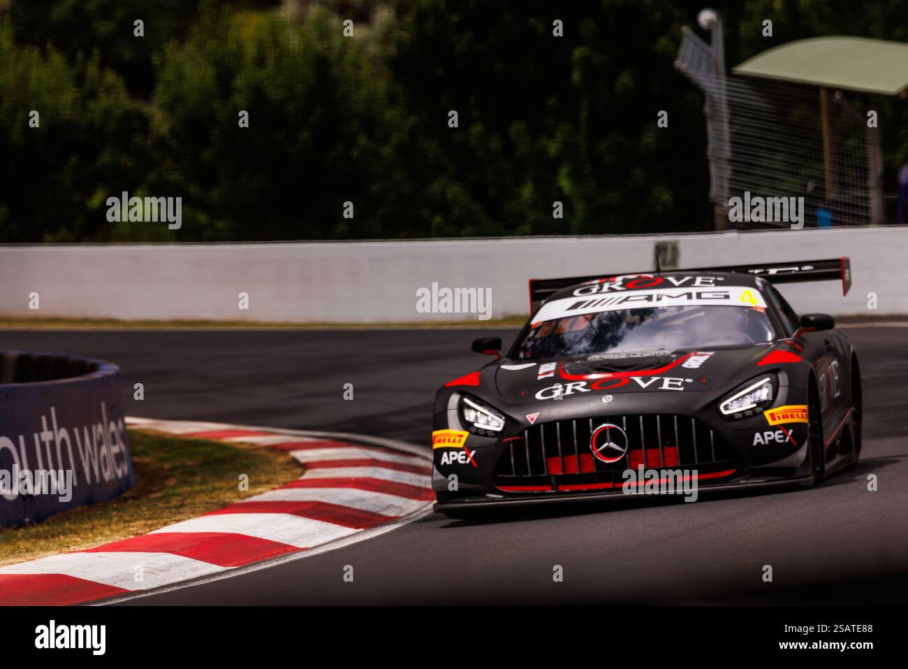 Bathurst, Australia. 31st Jan, 2025. The #4 Grove Racing Mercedes-AMG ...