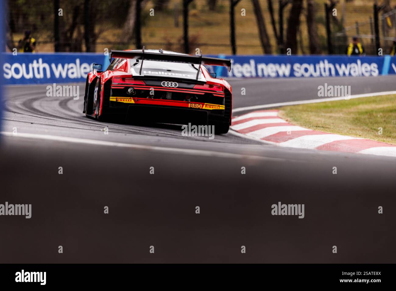 Bathurst, Australia. 31st Jan, 2025. The #9 Hallmarc Racing Audi R8 LMS ...