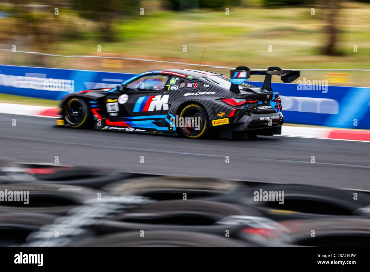 Bathurst, Australia. 31st Jan, 2025. The #32 Team WRT BMW M4 GT3 driven ...
