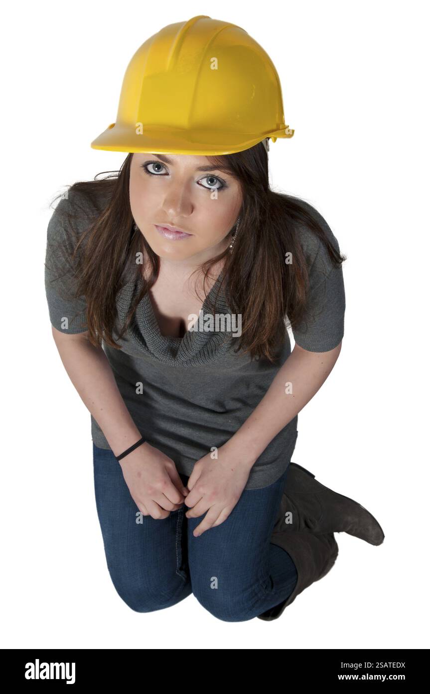 Construction site people working Cut Out Stock Images & Pictures - Alamy