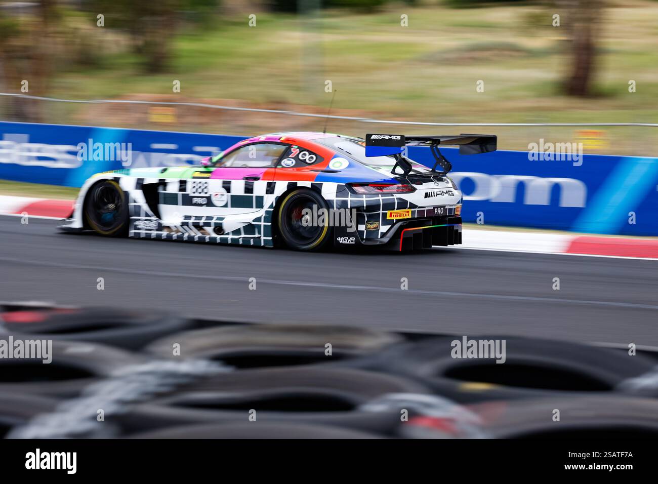Bathurst, Australia. 31st Jan, 2025. The #888 Mercedes-AMG Team GMR ...