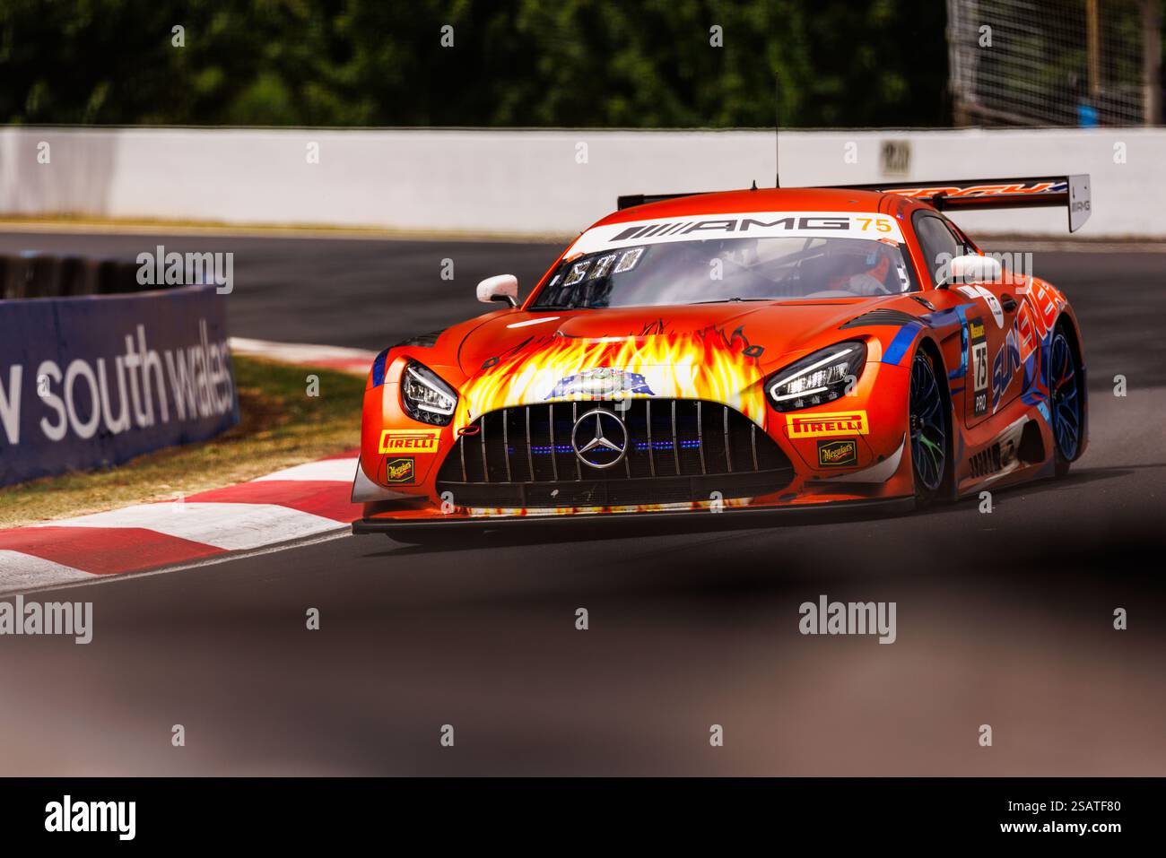 Bathurst, Australia. 31st Jan, 2025. The #75 SunEnergy1 Racing Mercede ...