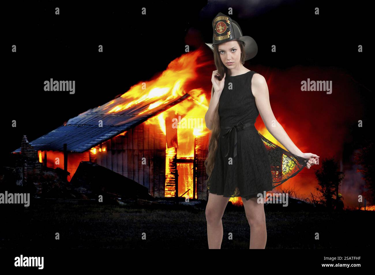 Woman fire fighter hi-res stock photography and images - Alamy
