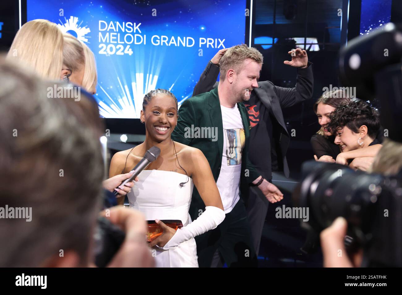 Saba Lykke Oehlenschlæger, aka SABA, seen at the end of the Dansk ...