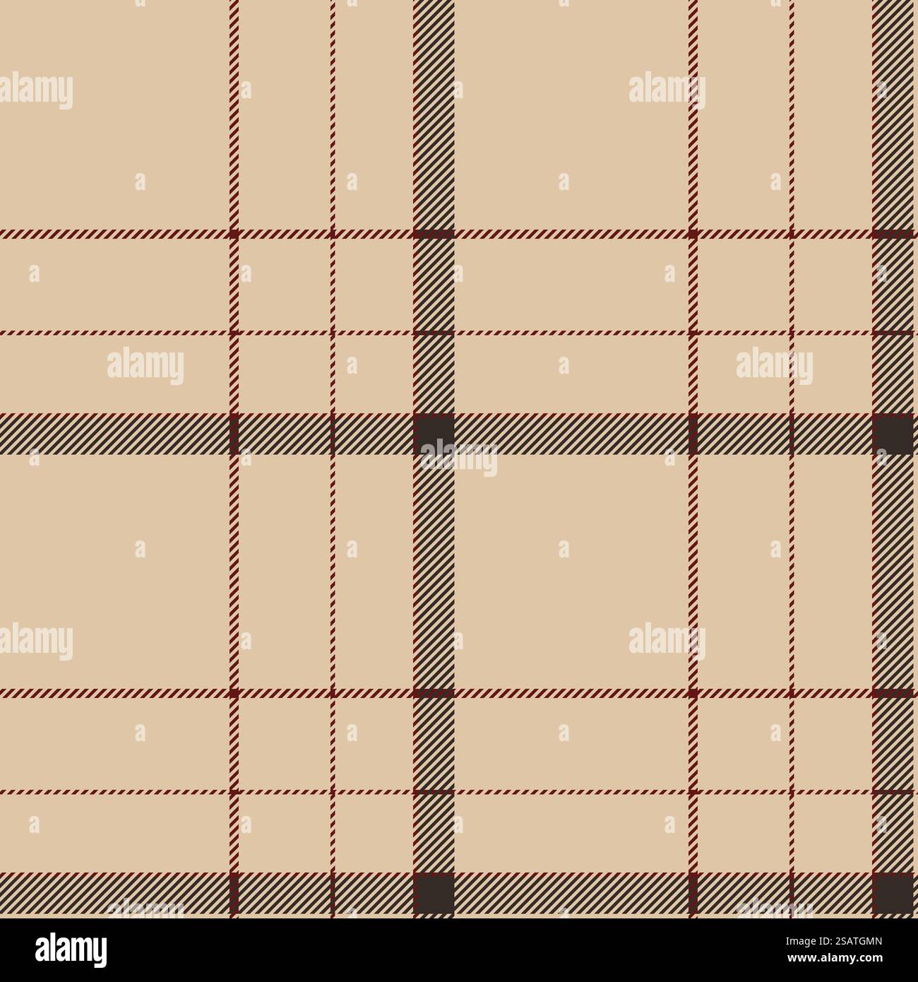 Plaid seamless pattern. Check fabric texture. Vector textile print ...