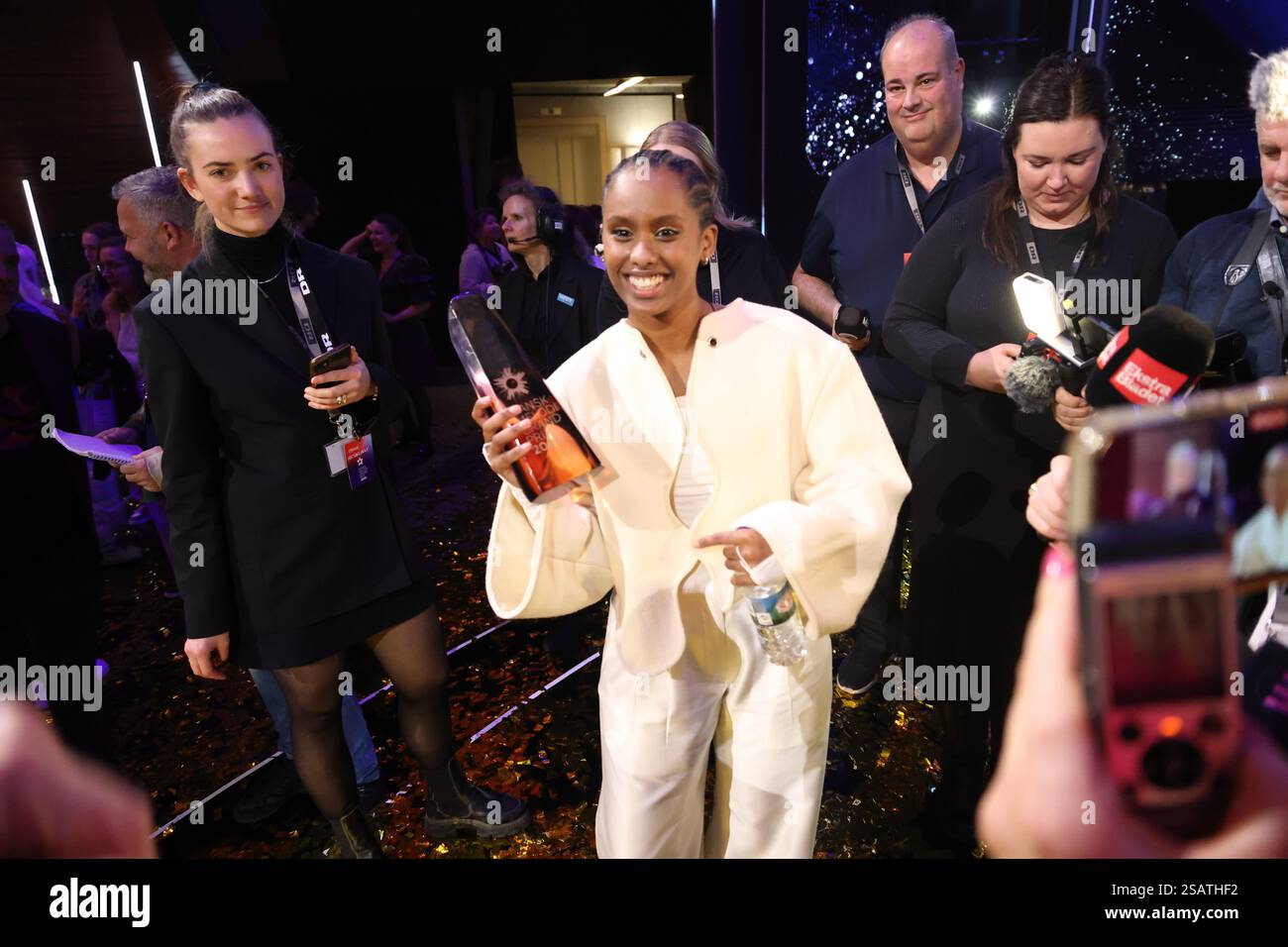 Copenhagen, Denmark. 17th Feb, 2024. Saba Lykke Oehlenschlæger, aka ...