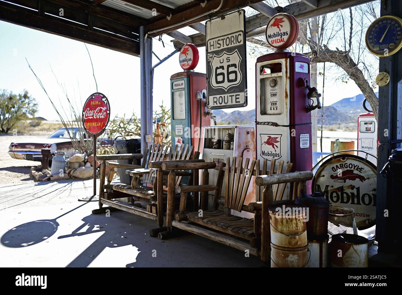 Hackberry General Store, Route 66 Museum, Arizona, USA, North America ...
