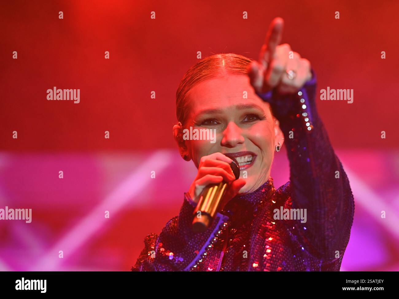 ALAMOS, MEXICO - JANUARY 29: Kika Édgar during her performance as part ...