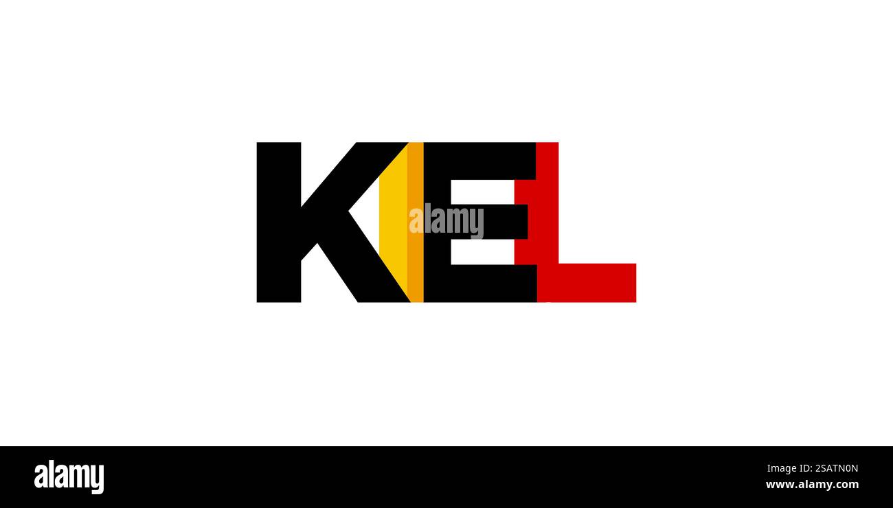 Kiel germany germany flag kiel Stock Vector Images - Alamy