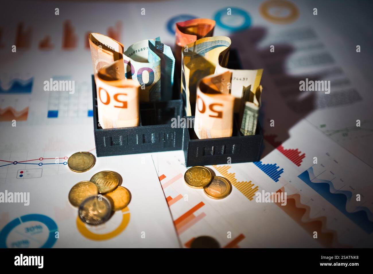 Money banknote house model document analytics stats apartment price ...