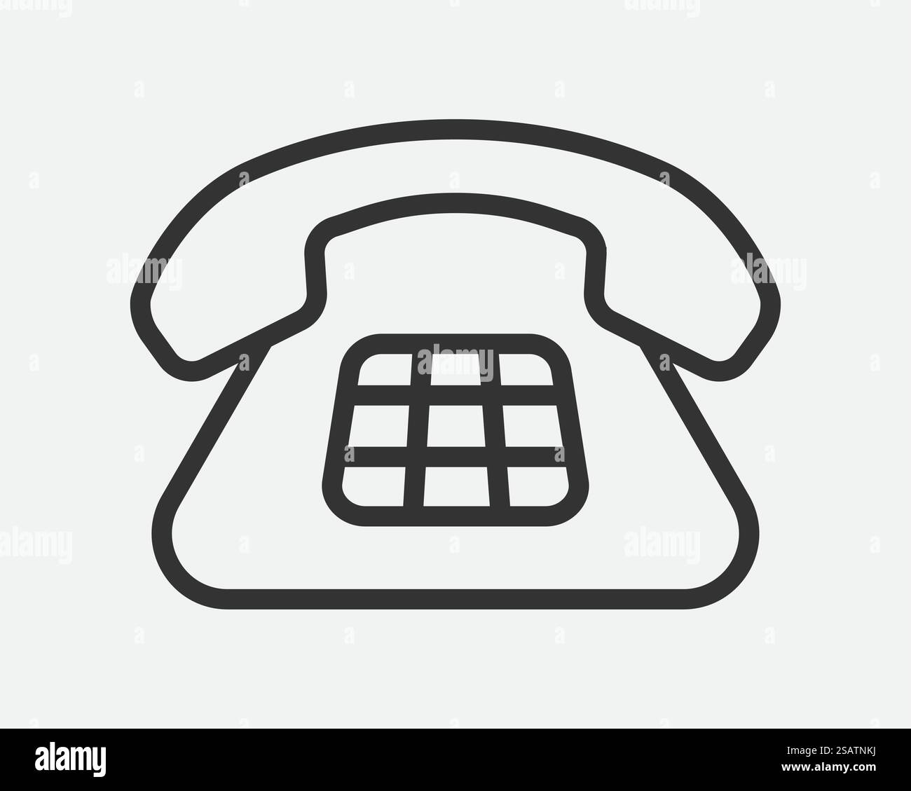 Phone icon vector illustration. Call center app. Telephone icons trendy ...