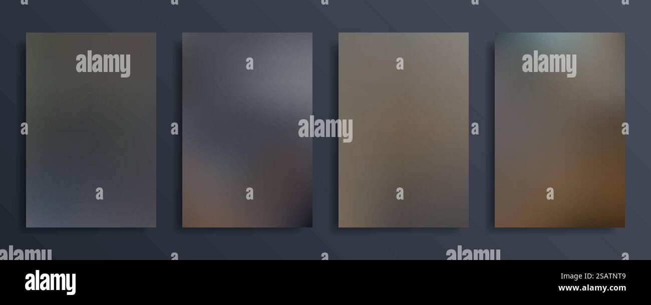 Abstract gradient blurred background in dark pastel color. Blur vector ...