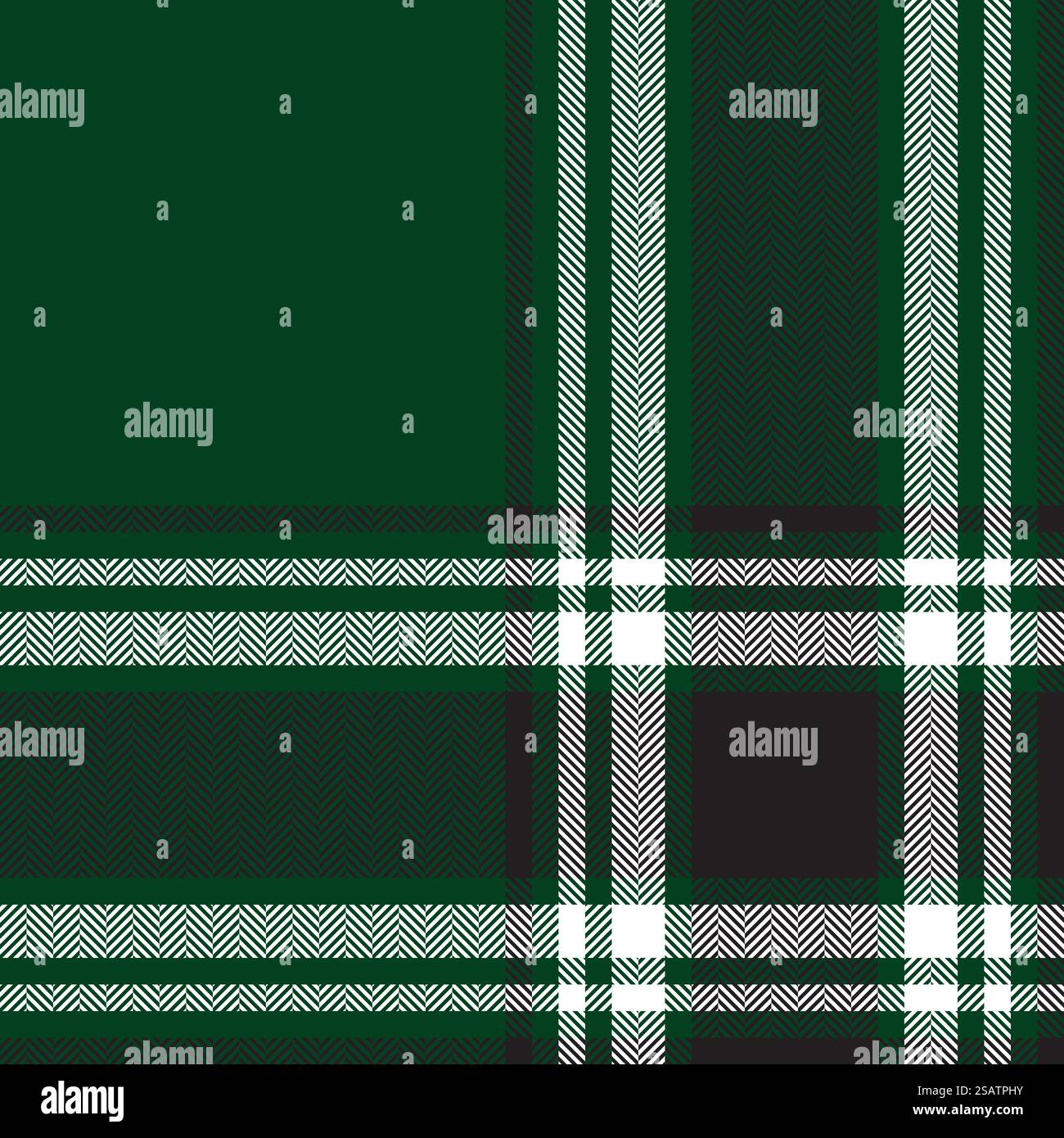 Plaid check pattern in green. Seamless fabric texture. Tartan textile ...