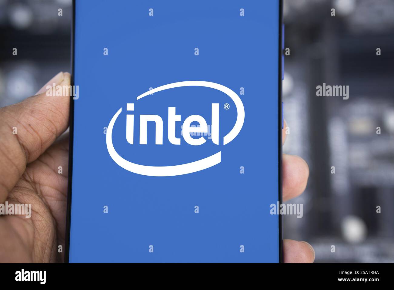 Intel chip mobile phone hi-res stock photography and images - Alamy