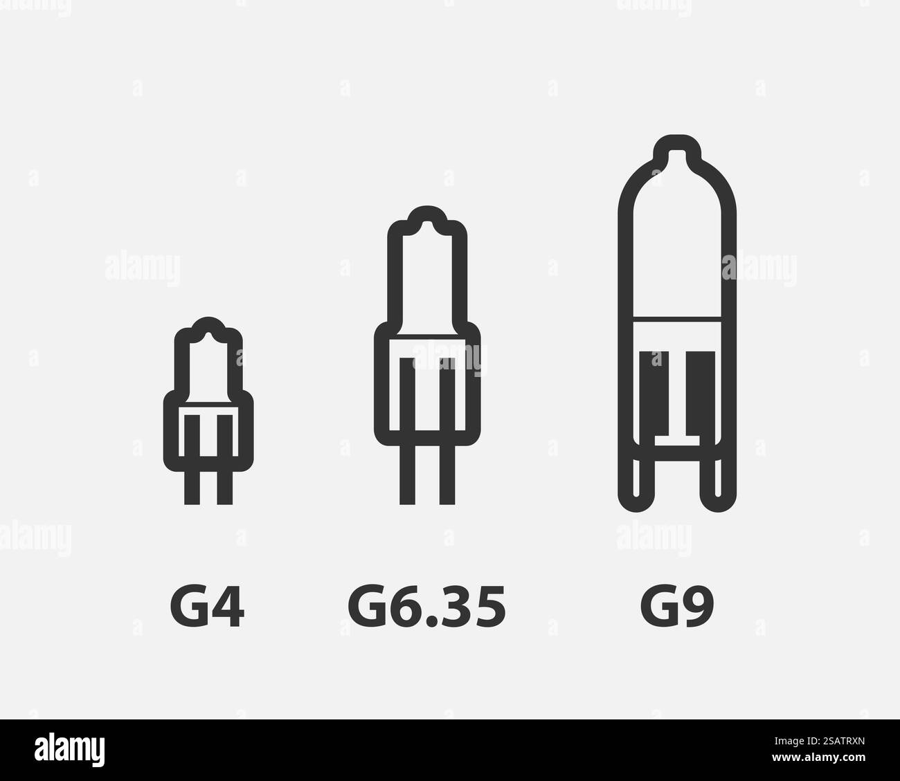 Light bulb icon vector. Llightbulb idea logo concept. Set lamps electricity icons web design ...