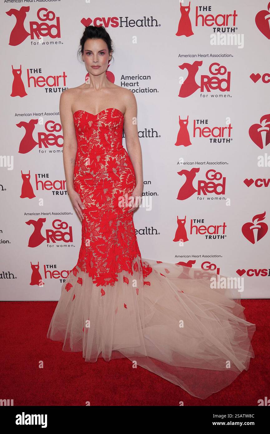 Jaimie Alexander at arrivals for The American Heart Association s Go ...
