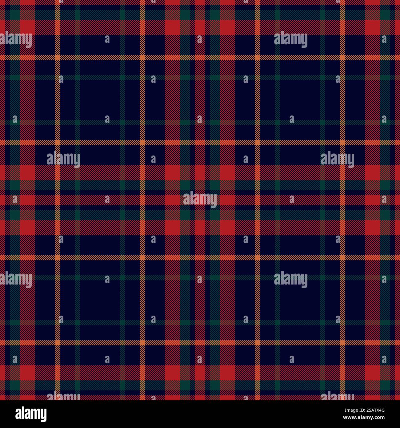 Plaid seamless pattern in blue. Check fabric texture. Vector textile ...