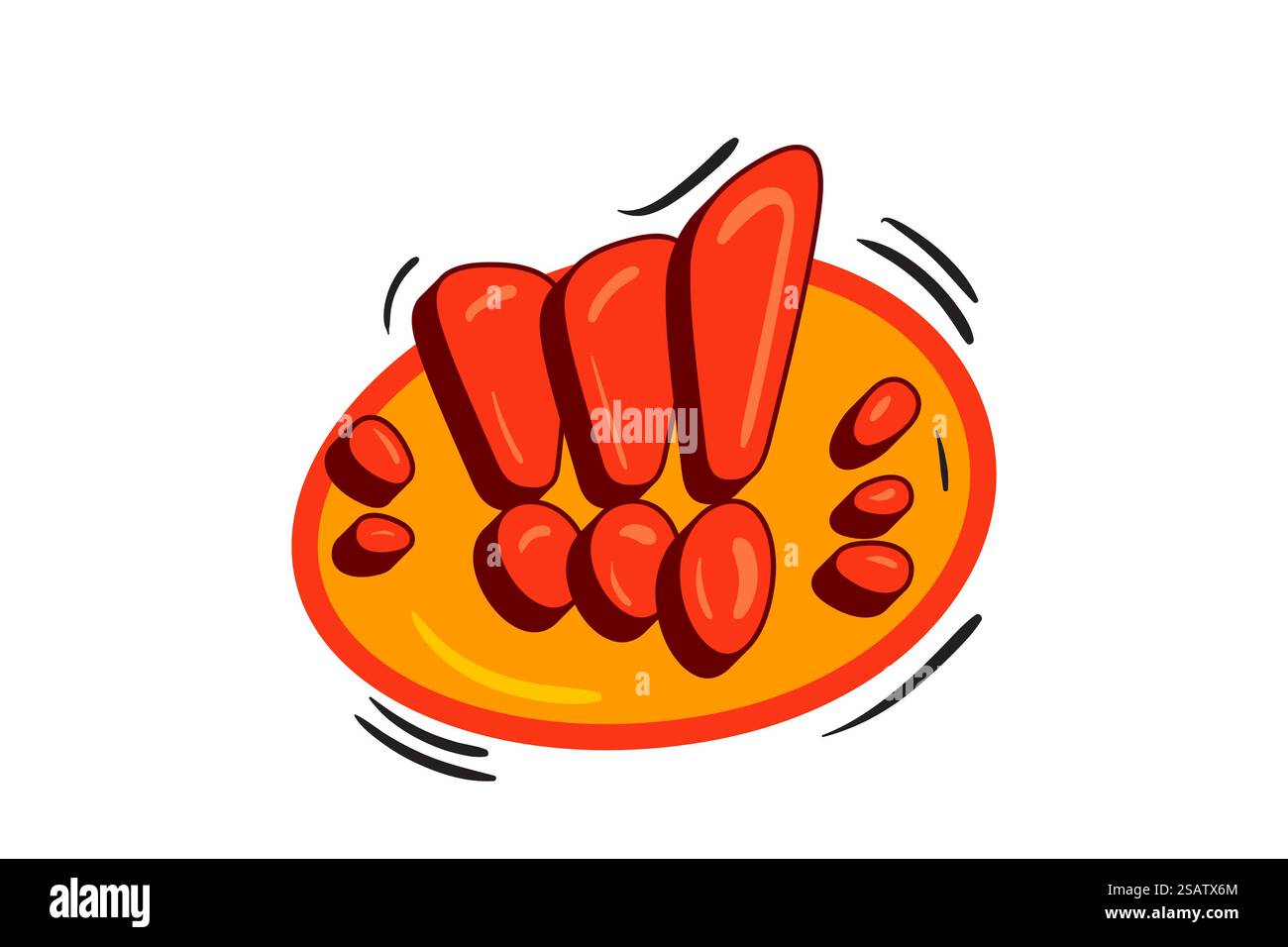 Comic style vector cool sticker. Bubble label, speech sticker with word ...