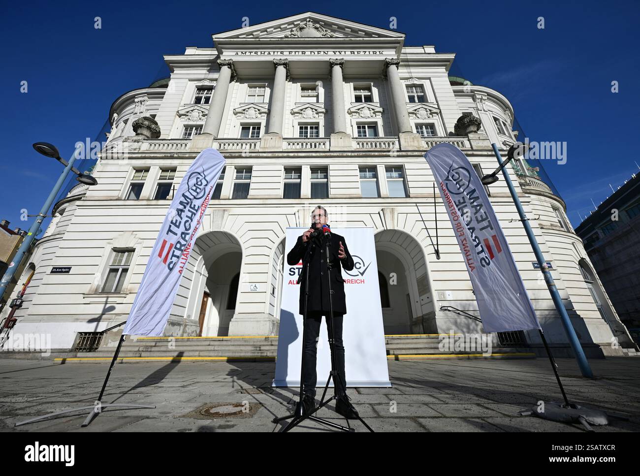 Heinz-Christian Strache on Thursday, January 30, 2025, on the occasion ...