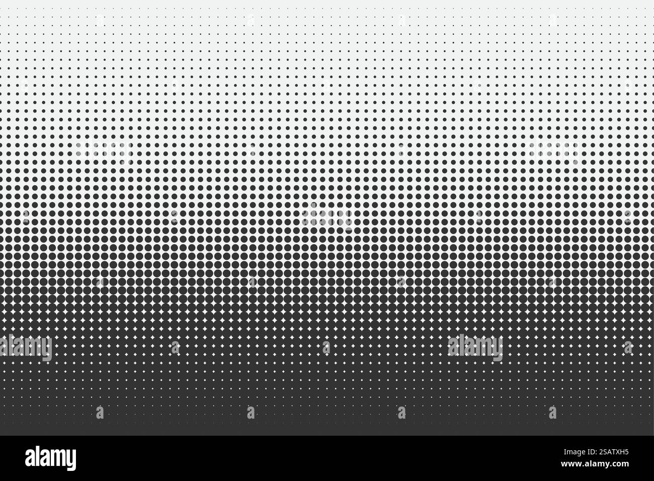 Black and white gradient halftone background. Comics style vector ...