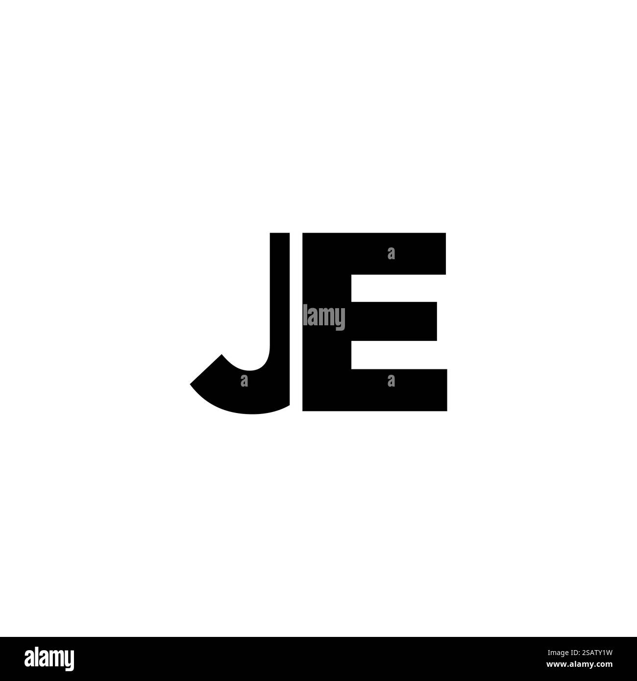 Je brand logo Black and White Stock Photos & Images - Alamy