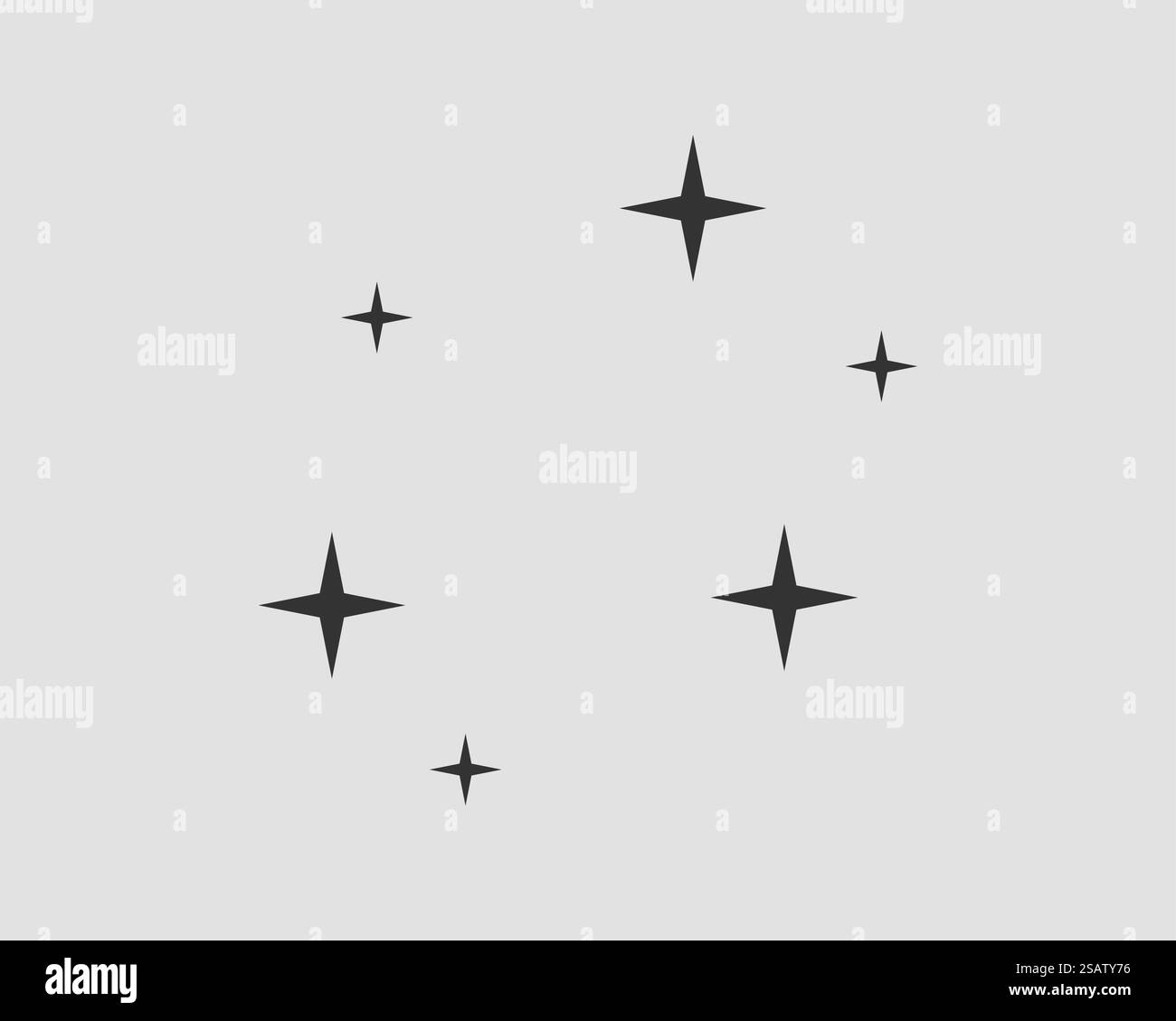 Stars glitter Black and White Stock Photos & Images - Alamy