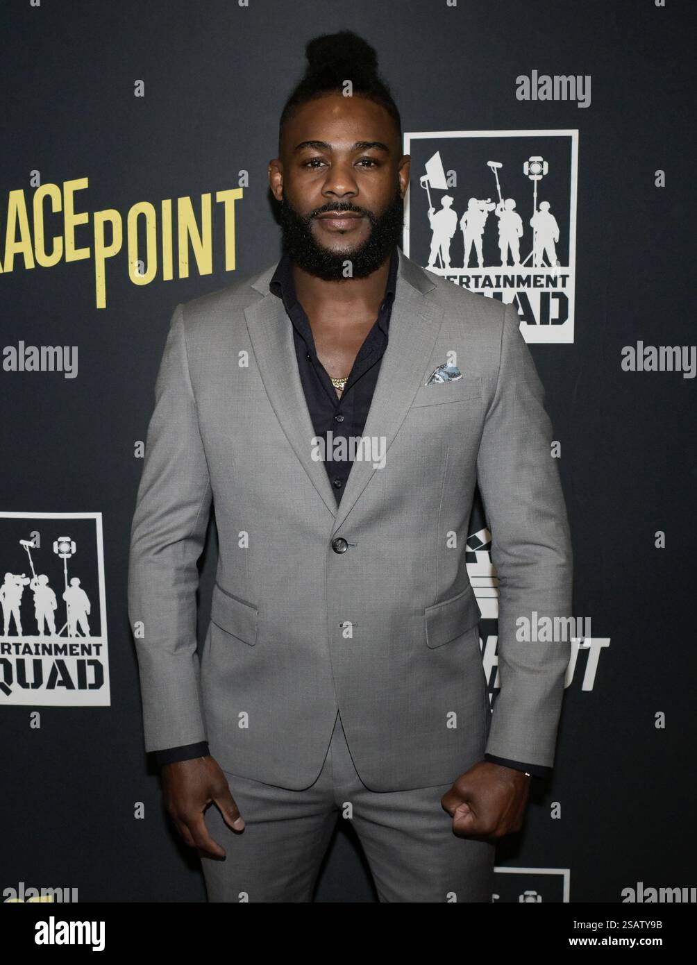 January 30, 2025, Los Angeles, California, USA: Aljamain Sterling atttends the ''Grace Point ...