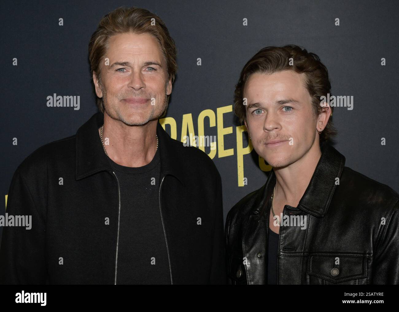 Los Angeles, California, USA. 30th Jan, 2025. Rob Lowe and John Owen ...