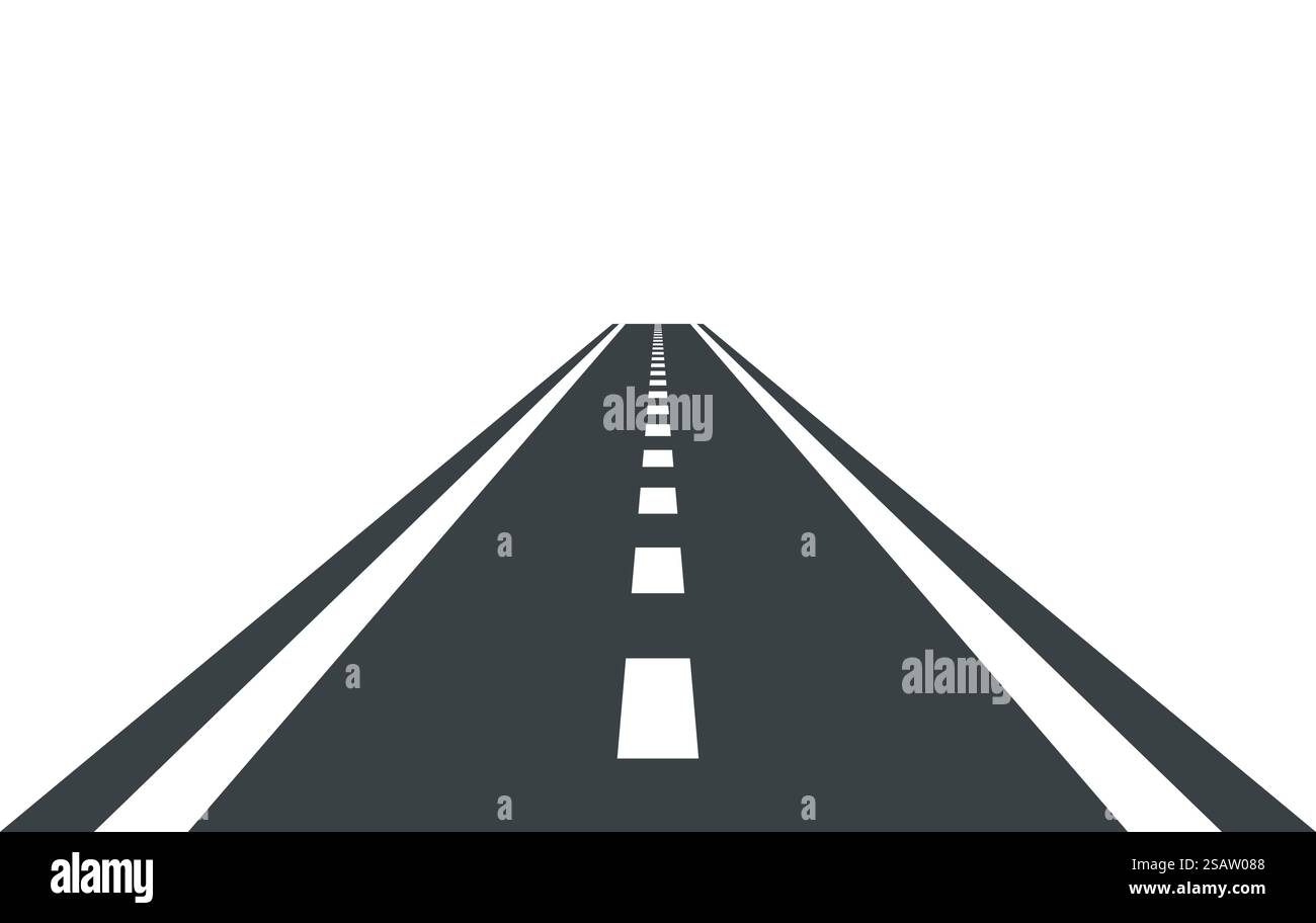 Traffic on road cityscape Stock Vector Images - Alamy
