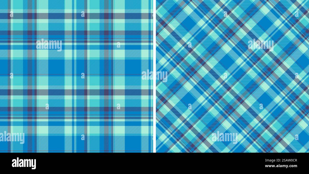 Fabric tartan background of seamless texture pattern with a check plaid ...