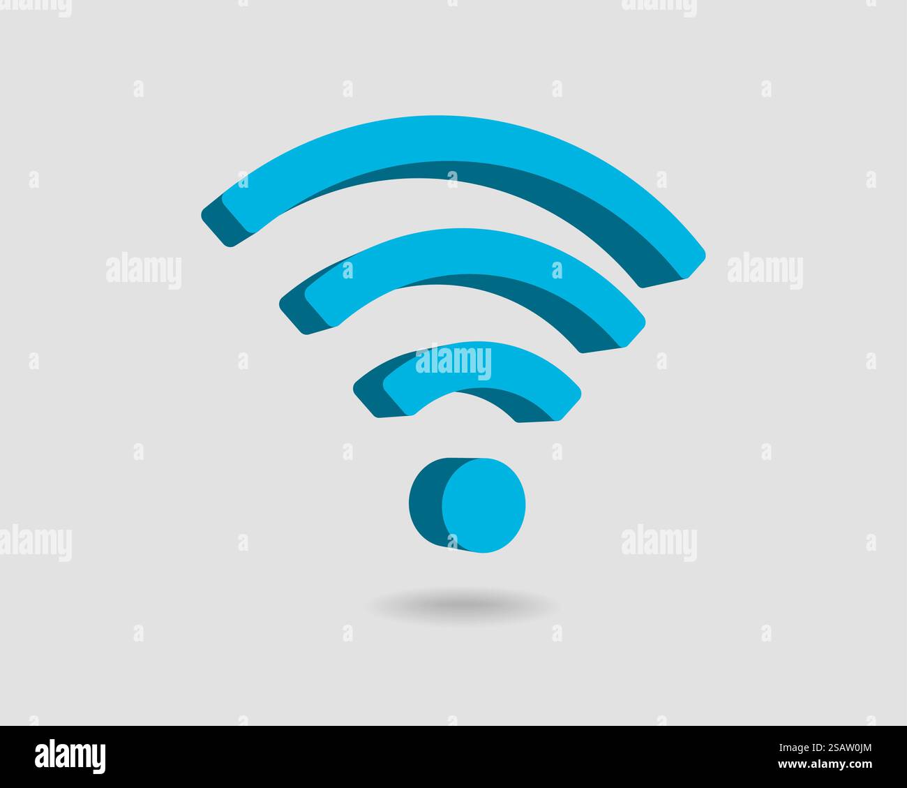 Free wi fi icon. Connection zone wifi vector symbol. Radio waves signal ...