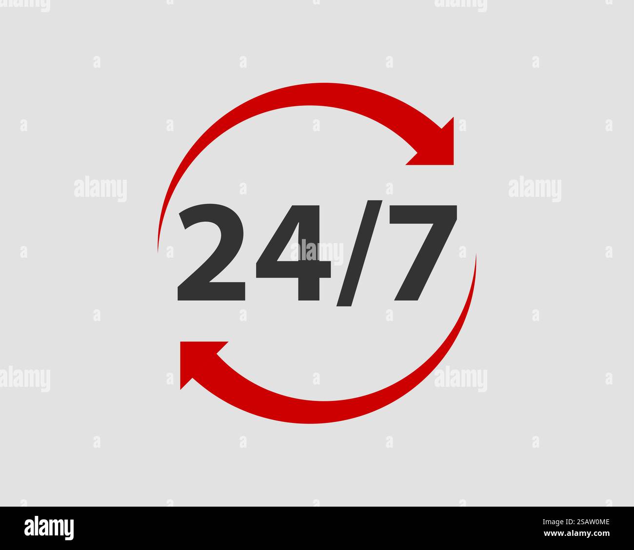 Customer support 24 hour Stock Vector Images - Alamy