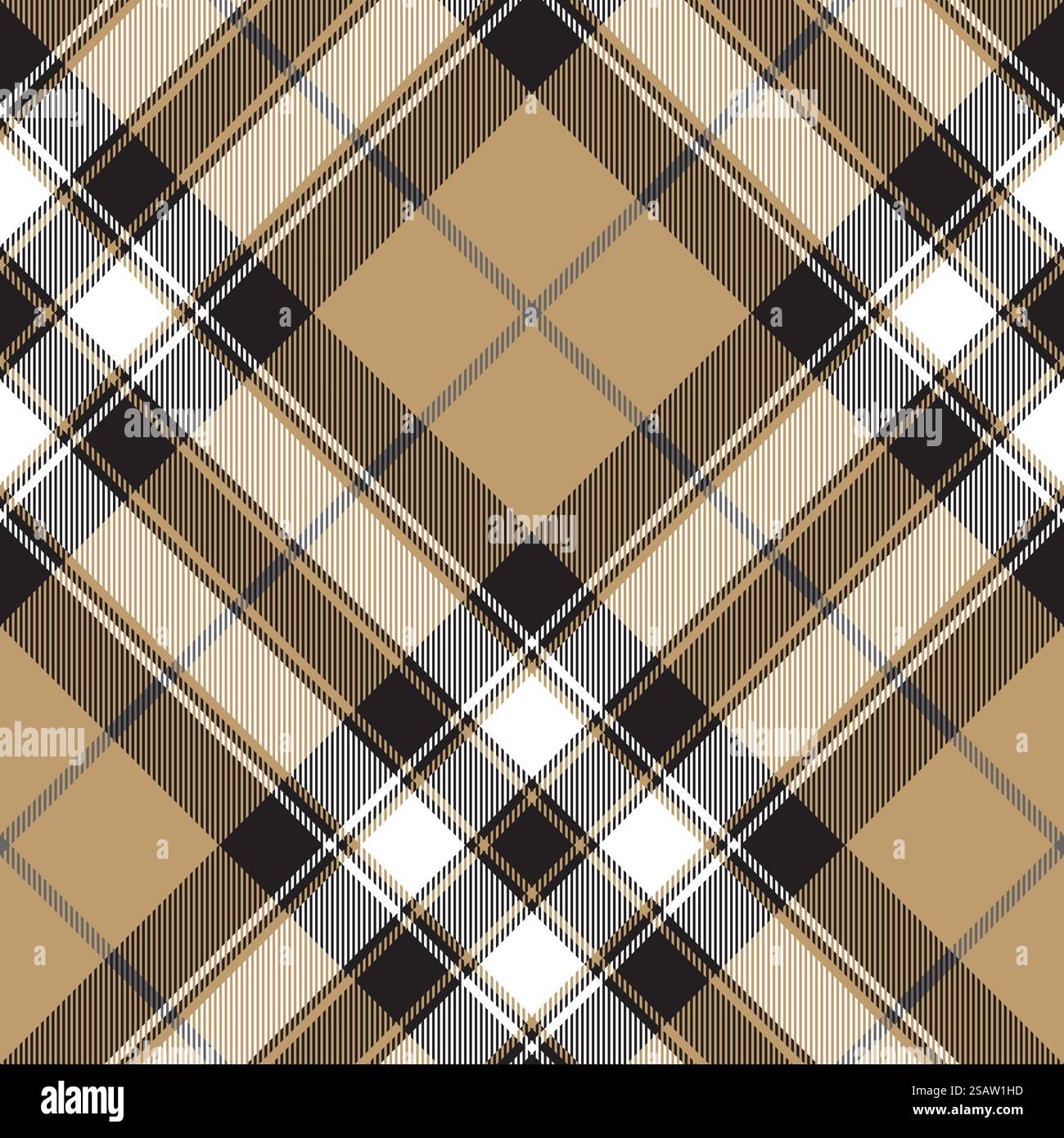 Gold platinum checkered plaid seamless pattern. Vector illustration ...