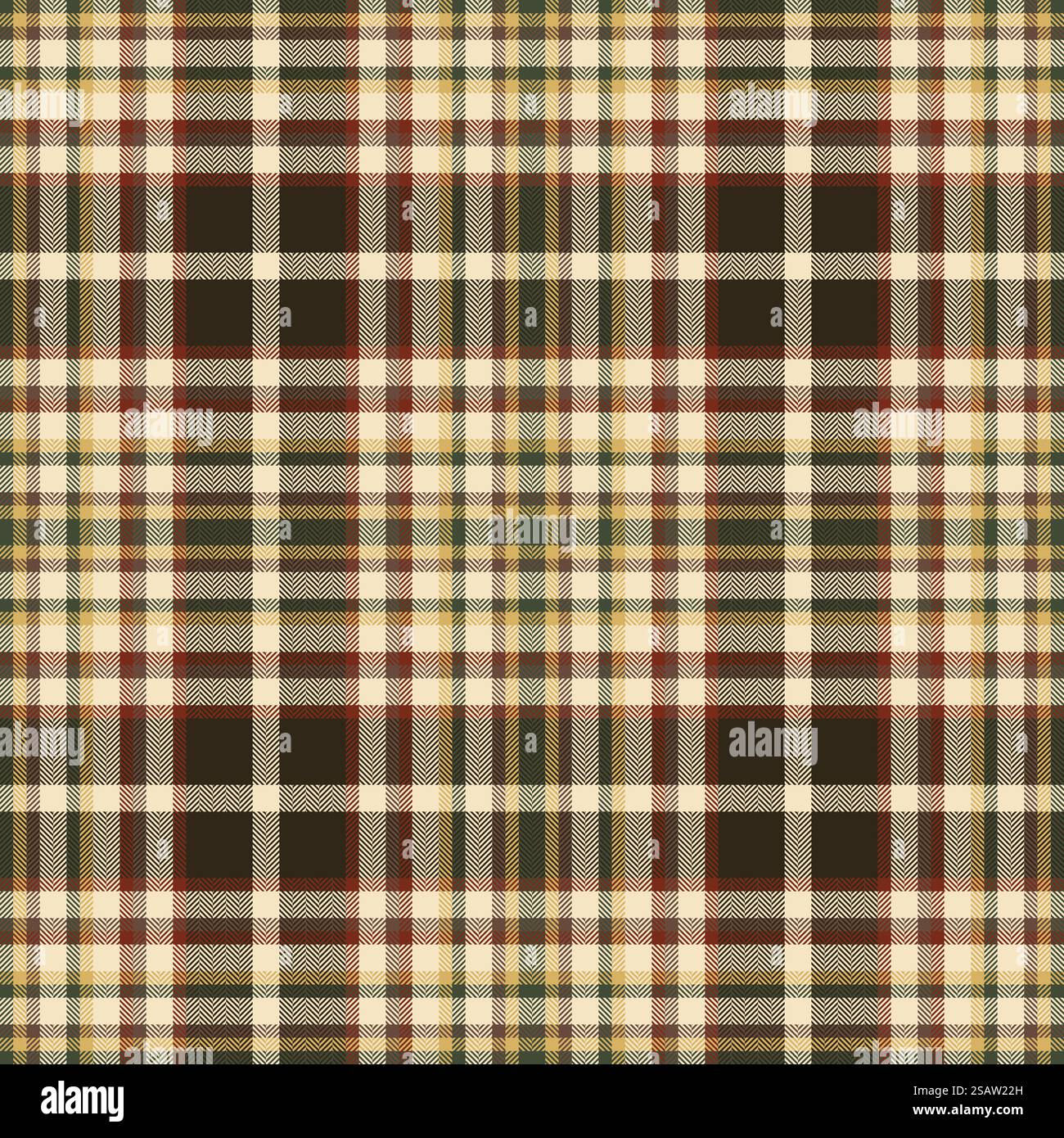 Plaid seamless pattern. Check fabric texture. Vector textile print ...