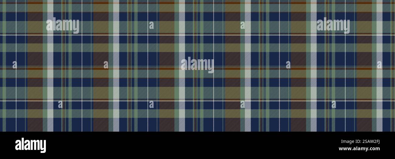 Vivid check seamless pattern, layout tartan vector textile. Twill ...