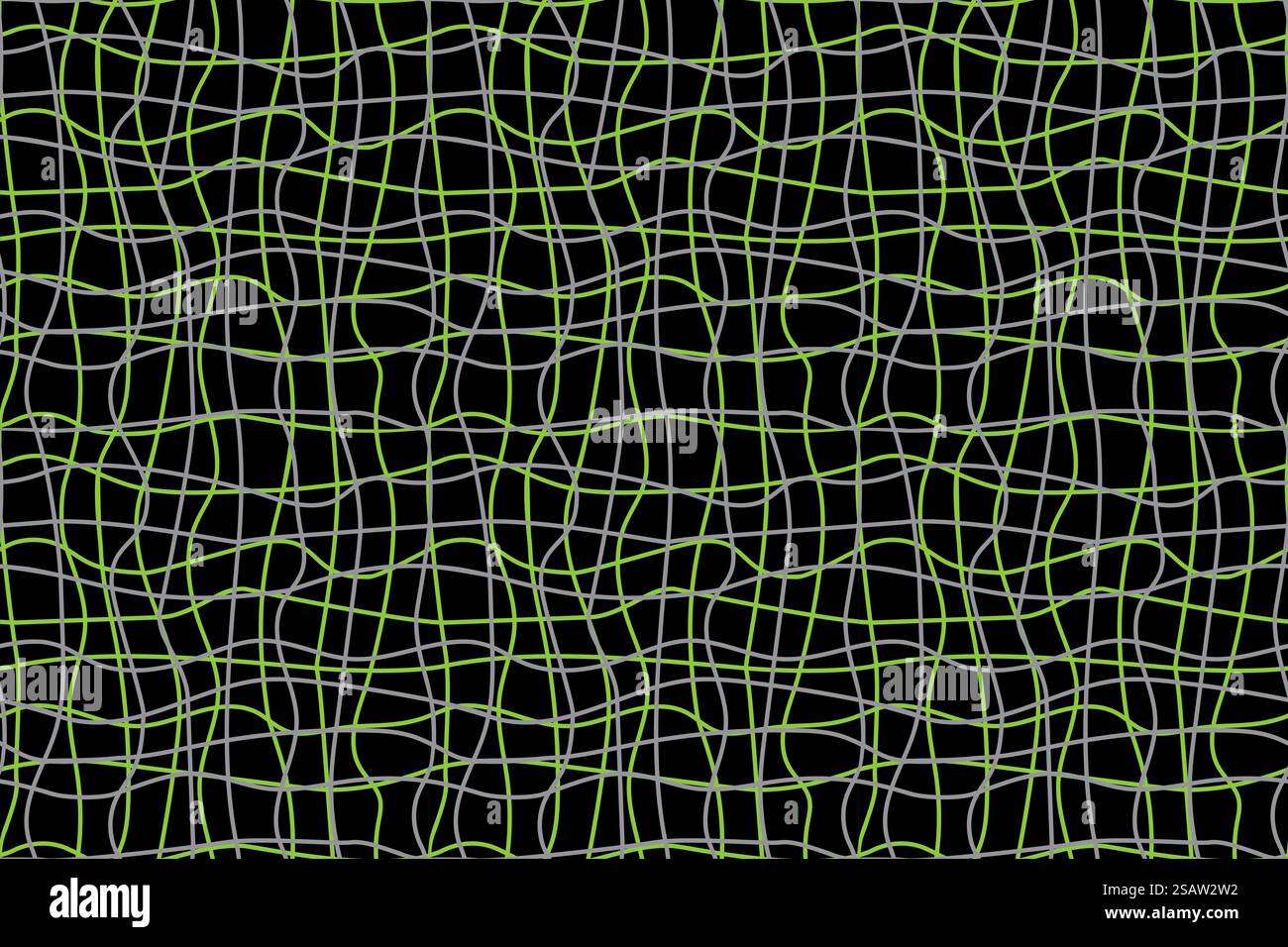 Abstract confusing lines dark seamless pattern. Vector illustration ...